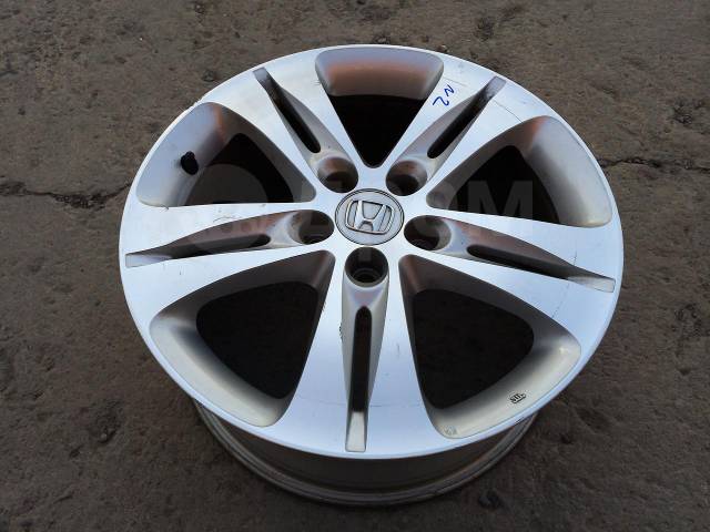 Один диск R18. Honda, 18", 1 шт, 5x114.3, литой, б/у, в наличии. Цена ...