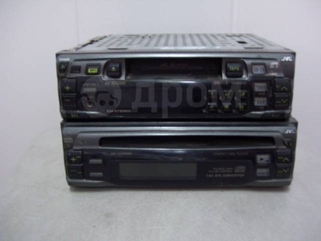 Автомагнитола "JVC", AC, 2 DIN — 178x100 мм, б/у, в наличии. Цена: 1 ...