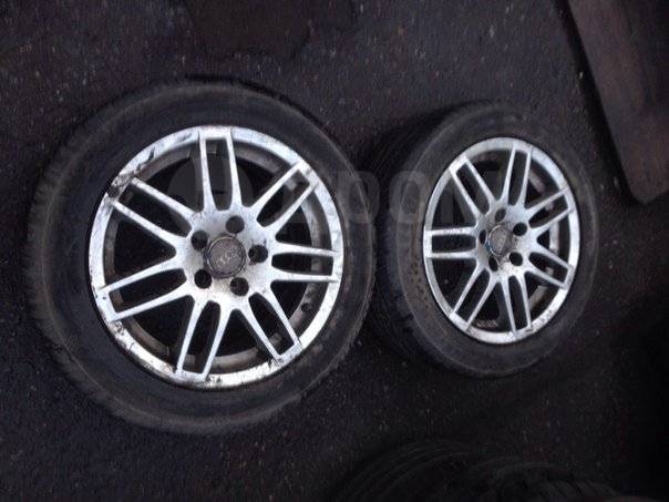 Два диска оригинал Audi R16 5*112, 16", 1 шт, 5x112, литой, 2 шт, б/у, в наличии. Цена: 5 000₽ в ...