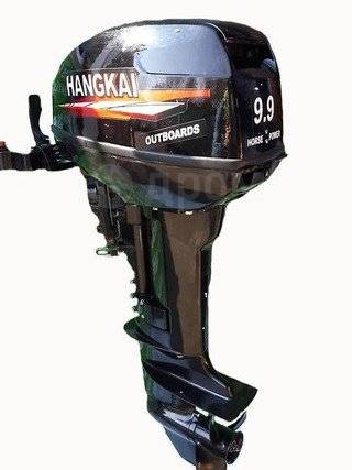Лодочный мотор Hangkai 9,9(15) л. с. в наличии, 9,90 л.с. S (381 мм), 2024 год, бензиновый, 2 ...