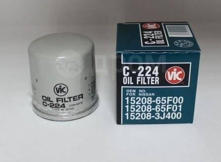 Купить Фильтр масляный С-224 VIC Japan Nissan. В наличии! ул Хабаровская 15В в Хабаровске по ...