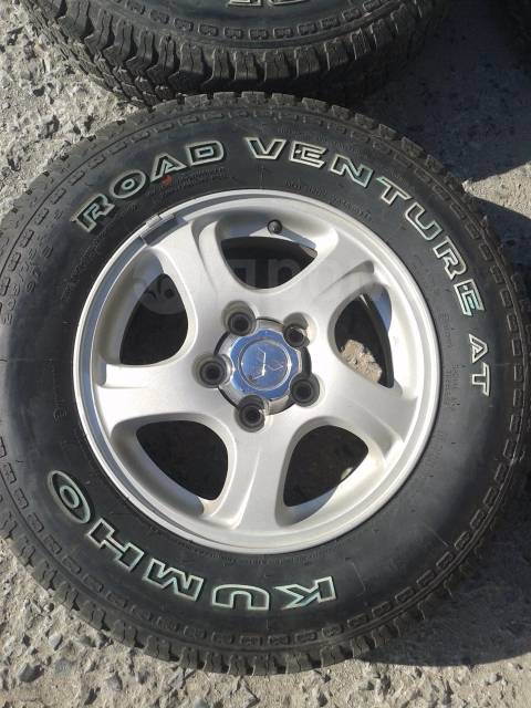 Продам отличные АТ грязевые колеса Kumho Road Venture KL78 205/75/R15 ...