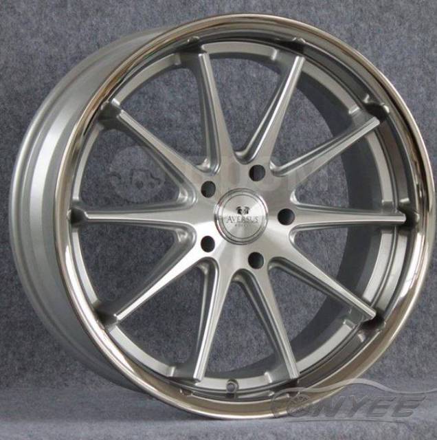 Новые диски Aversus R19 J9,5 ET+35 5x108 серебро + хром полка, 19", 1 ...