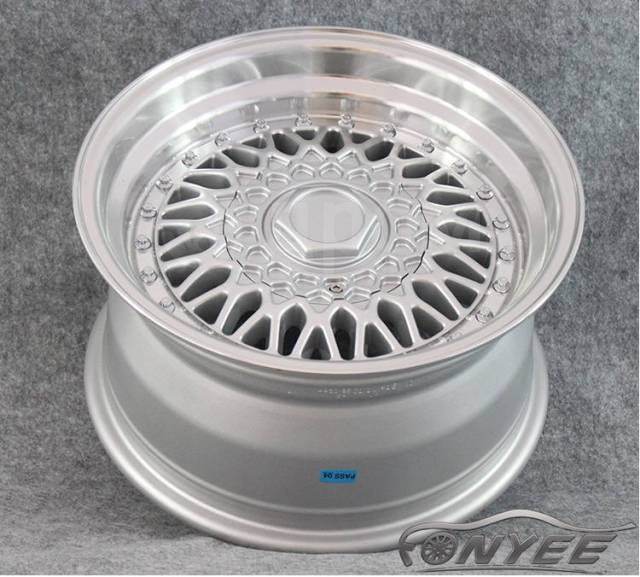 Новые диски BBS RS R16 5X100/114.3 ET20 J9 серебро полированная полка, 16", 1 шт, 5x100, 5x114.3 ...