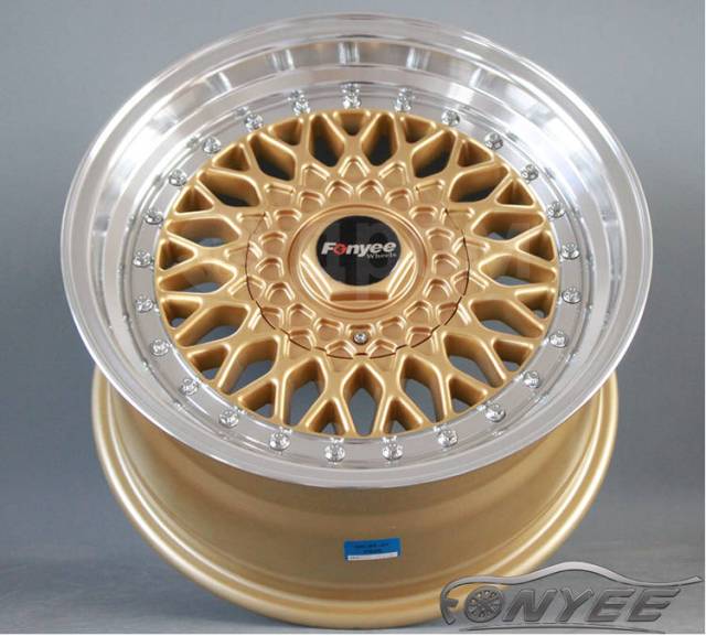 Новые диски BBS RS R16 4X100/114,3 ET25 J8 золото, 16", 1 шт, 4x100 ...