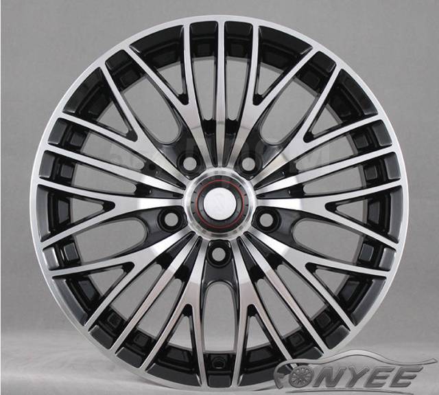 Новые диски Enkei R15 5X114,3 ET38 J6,5 серебро + черный глянец, 15", 1 ...