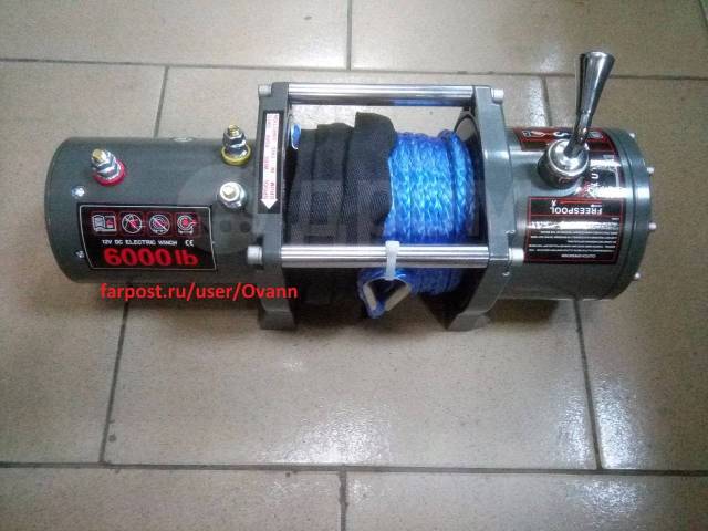 Купить Лебедка Electric Winch 12v 6000 LBS. Кевлар. Доставка во ...