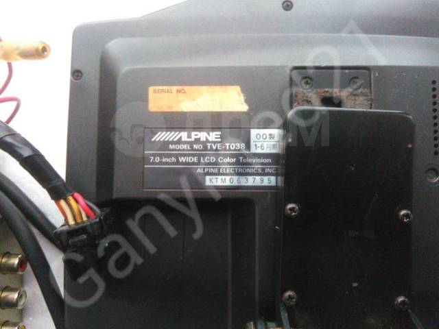 Монитор 7" Alpine TVE-T038, другой, б/у, в наличии. Цена: 2 200₽ в Перми