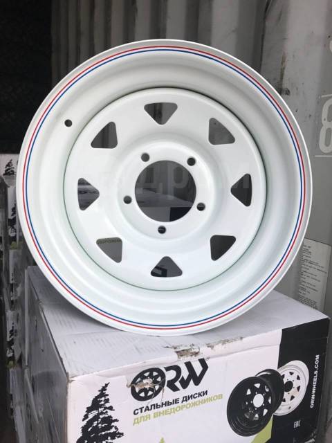 OFF ROAD Wheels 15x7 5x139.7 d110 ET+25 чёрные/белые, ORW, 15", 2 шт. Цена: 3 200₽ в Набережных ...