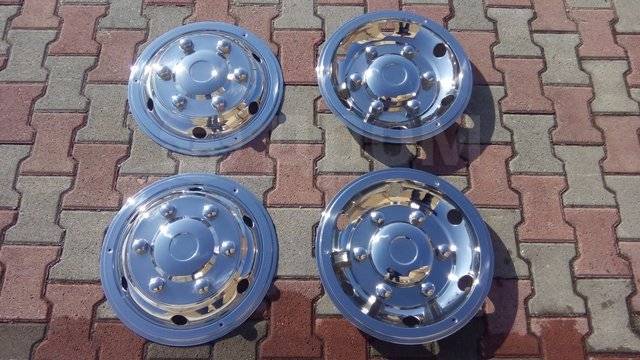 Колпаки из нержавейки/Хромированные колпаки на Газель Валдай R17,5, 17. ...