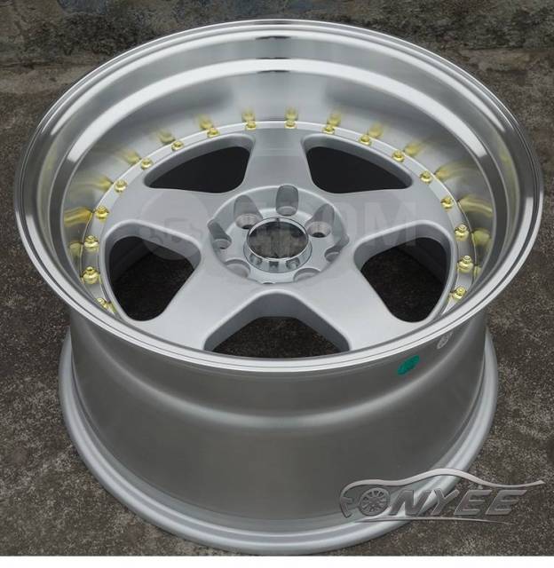 Новые диски Rotiform R17 4x100-4x114,3 ET15 J9 серебро + полированная, 17", 1 шт, 4x100, 4x114.3 ...