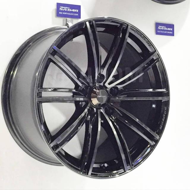 Новые японские лёгкие диски Weds Sport SA-54R R18, 18", 1 шт, 5x100, 5x114.3, 8,60 кг. кованый ...
