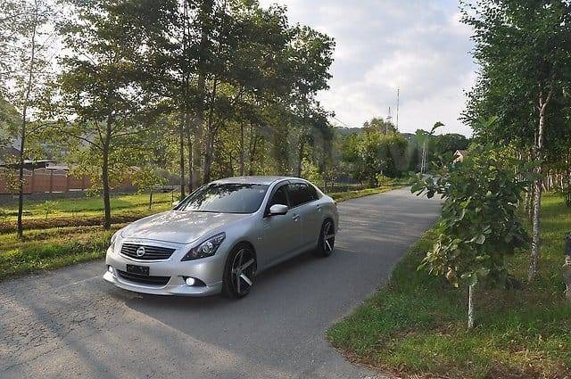 Купить Передняя губа на Nissan Skyline v36 и infiniti G25 2-я модель во Владивостоке по цене: 6 ...