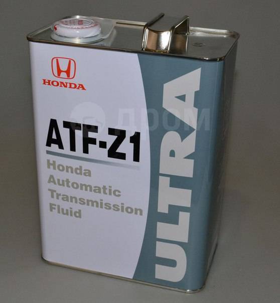 Трансмиссионное масло Honda Ultra ATF-Z1 для АКПП, 4L, Japan ...