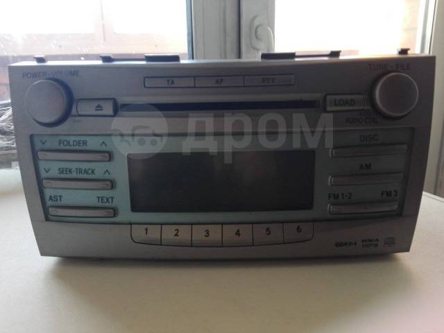 Магнитола Камри 40, Toyota Camry, 2 DIN — 178x100 мм, б/у, в наличии ...