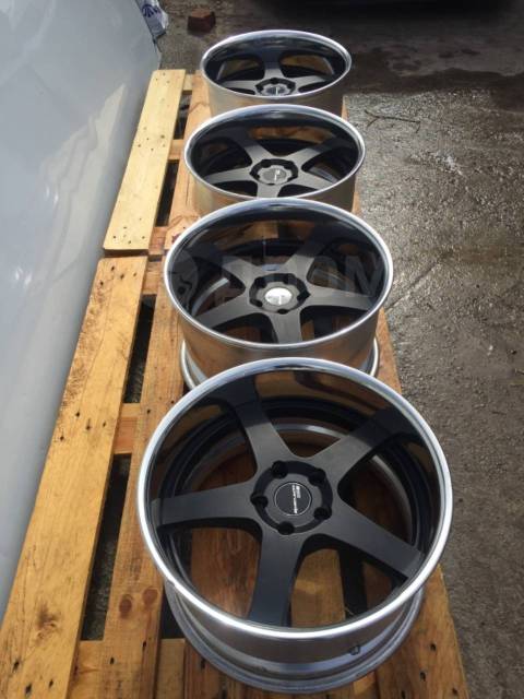 Жирные SSR ex01, 18", 1 шт, Ширина диска 9.5/10.0" Вылет (ET) 3/9 мм. 5x114.3, кованый, 4 шт, б ...