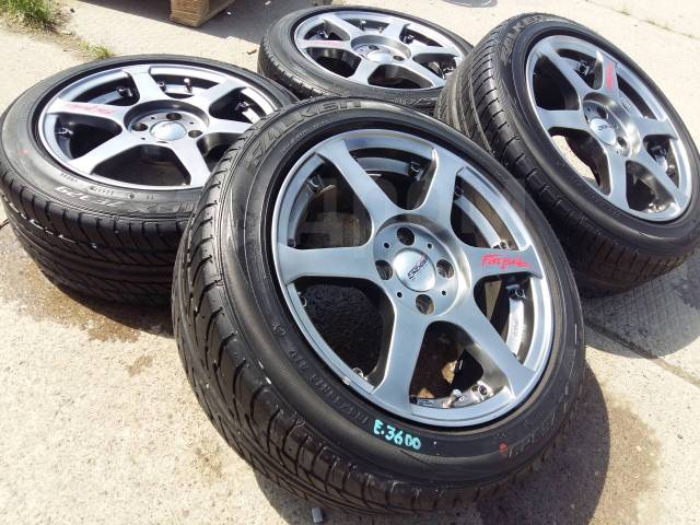 Спорт версия! *5Zigen FireBall*4/100R15! Made in Japan! Б/П РФ, 15", 1 ...