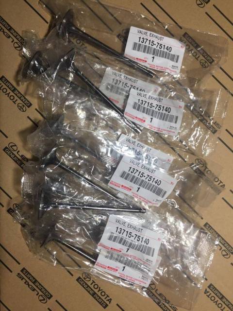 Купить Клапан выпускной Toyota 2TR 13715-75140 в Новосибирске по цене ...