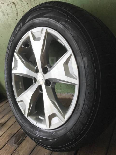 Продам комплект, диски Enkei R17 резина Yokohama 225/60/R17, 17", 1 шт ...