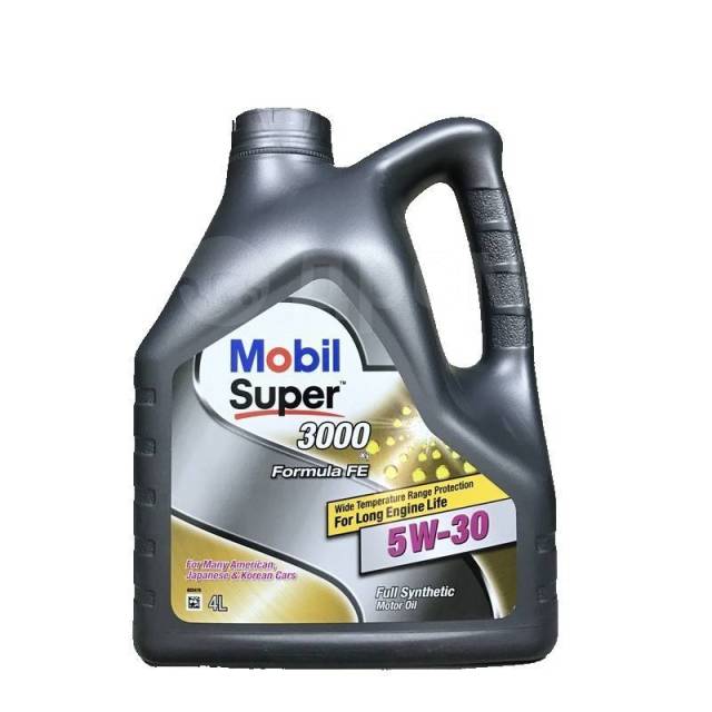 Моторное масло Mobil 3000 5w30 4л, синтетическое, 4,00 л. SN, CF, A5 ...