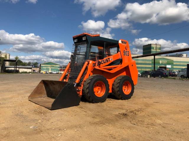 Мини-погрузчик locust 903, 8 200 м/ч, 2006 год, б/у, в наличии. Цена: 1 ...