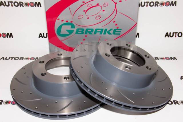 Купить Диски тормозные перфорированные G-brake GFR-02339 (Передние) во ...