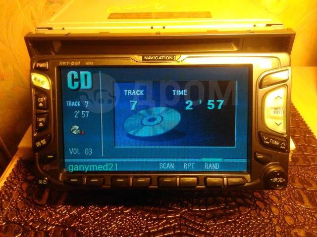 Магнитола Toyota NKT-D51, 2 DIN — 178x100 мм, б/у, в наличии в Перми