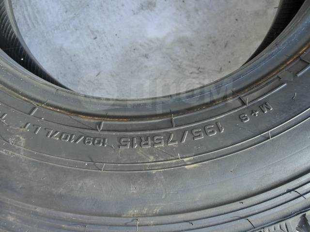 Резина nissan atlas 195/75/15, 75", 1 шт, 195 мм, 80 %, диагональный ...
