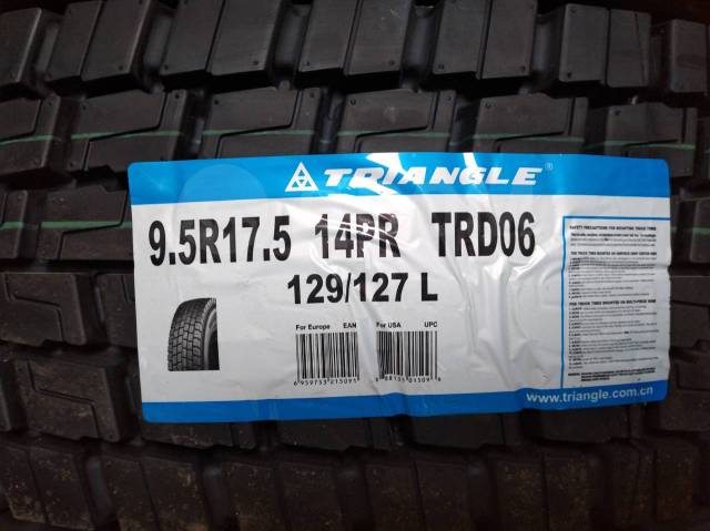 Triangle TRD06, 9.50R17.5-14PR, 17.5", 6 шт, в наличии, радиальный, 9.5", 35", всесезонные. Цена ...