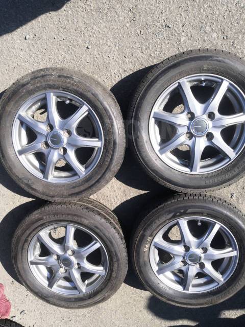 Колёса, 13", 4 шт, 155 мм, 65 %, радиальный, 155 65 13, Bridgestone ...