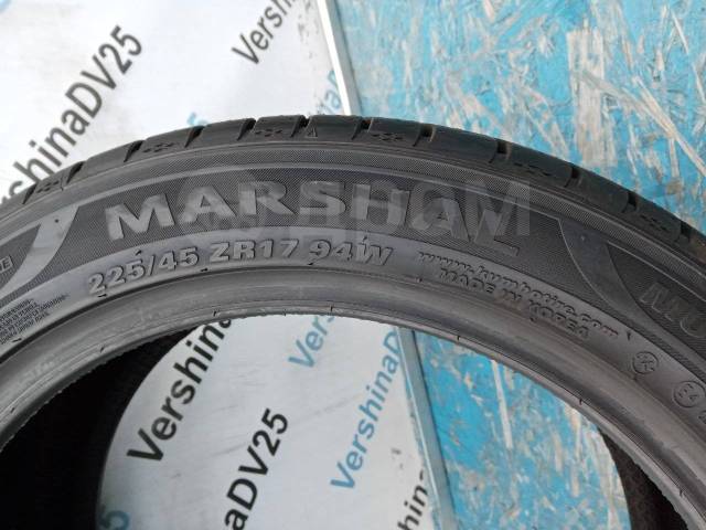 Marshal MU12, 225/45 R17 Korea, 17", 1 шт, 225 мм, 45 %, радиальный ...