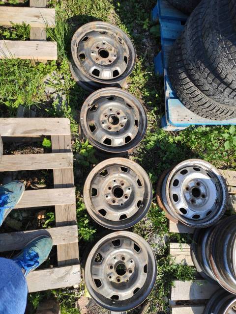 Диски Toyota r13, 13", 1 шт, 4x100, штампованный, 4 шт, б/у, в наличии ...