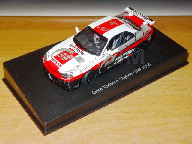 Модель Nissan Skyline GT-R R34 Gran Turismo, AutoArt, 1:43, металл, б/у, в наличии. Цена: 11 999 ...