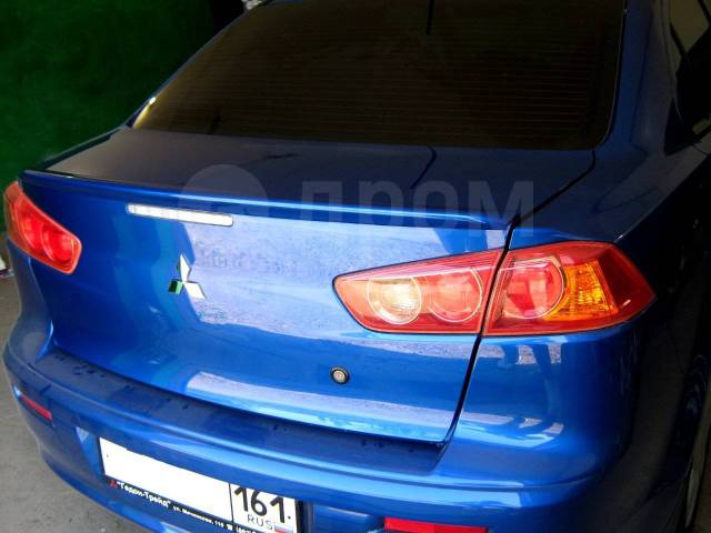 Купить Лип спойлер на багажник Mitsubishi Lancer X (Мицубиси Лансер 10 ...