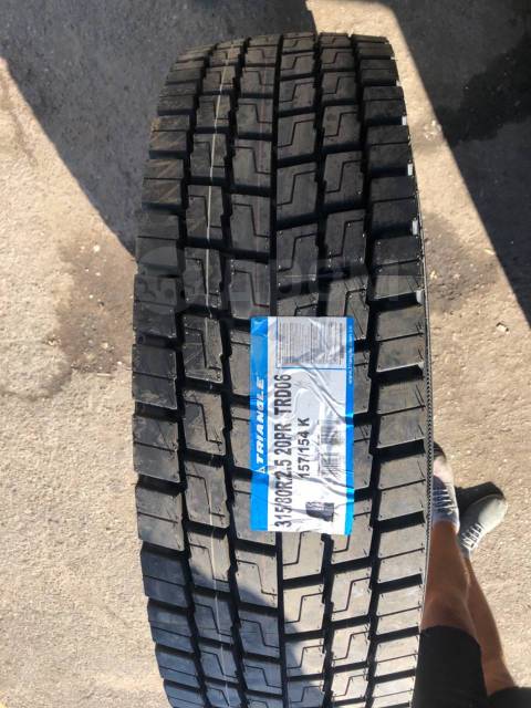 Triangle TRD06, 315/80R22,5, 22.5", 10 шт, 315 мм, 80 %, радиальный, всесезонные, до 5 %. Цена ...