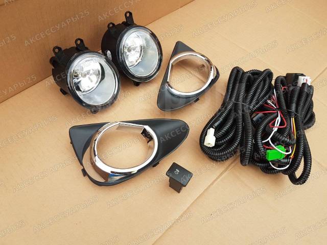Купить Туманки Toyota Vitz 130 (Витц) 2010-2014г. (Комплект для ...