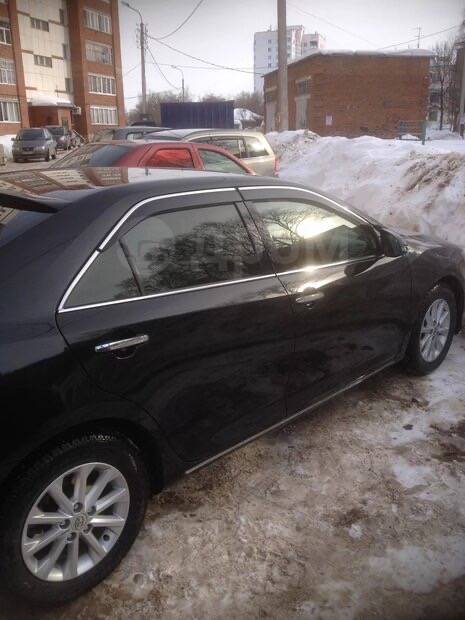 Купить Toyota Camry 50 / 55 Ветровики с хром вставками в Новосибирске ...