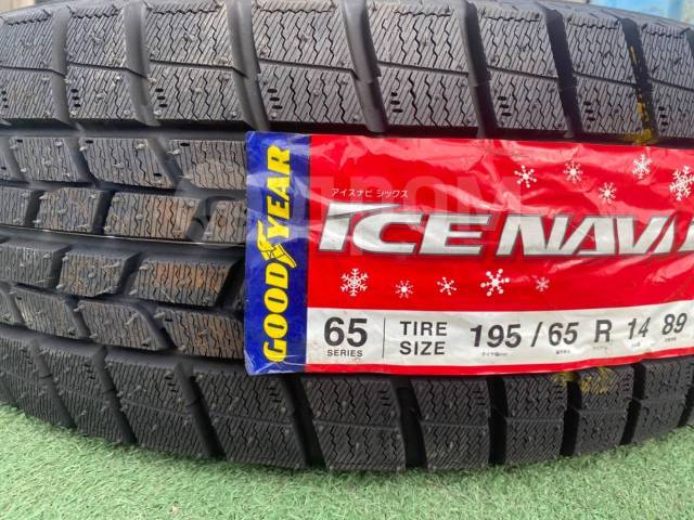 Автошина 195/65 R 14 новые/Goodyear/Ice Navi 6/, 14", 1 шт, 195 мм, 65 %, радиальный, зимние ...