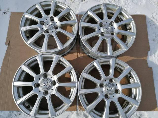 Красивые диски Weds, R14 4/100, 14", 1 шт, 4x100, литой, 4 шт, б/у, в ...