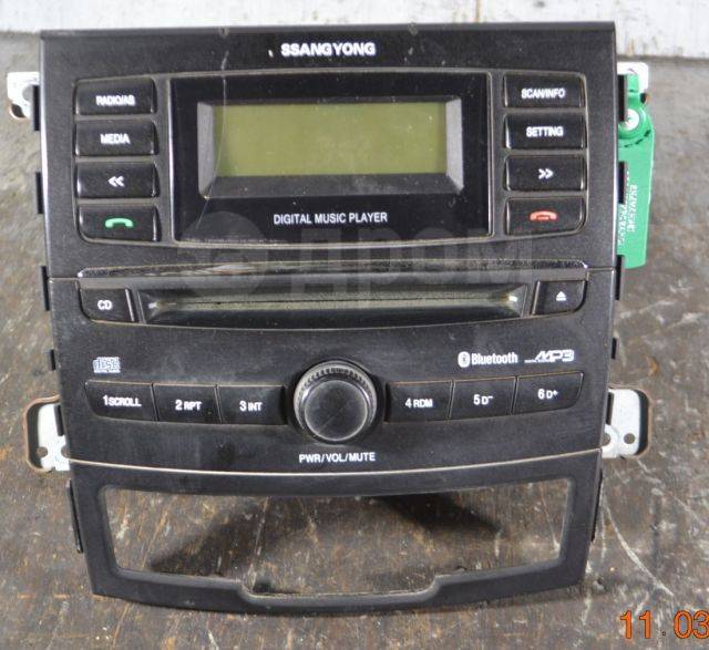 Магнитола SsangYong New Actyon, Korando C [8911034100], б/у, в наличии ...