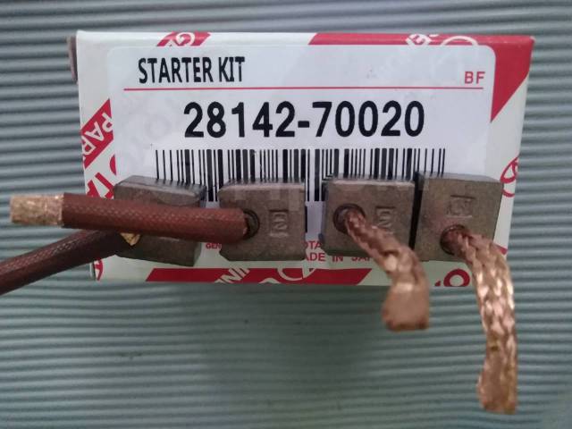 Купить Щетки Стартера Toyota 28142-70020 в Хабаровске по цене: 400 ...