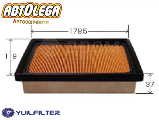 Купить Фильтр воздушный YUIL Filter Toyota Corolla Fielder 16# AQUA ...
