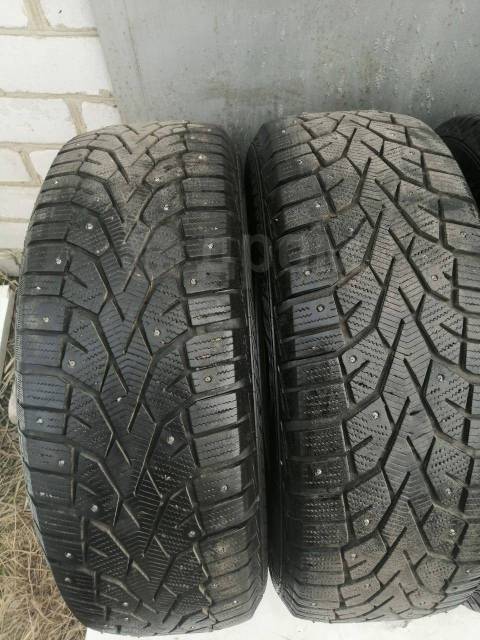 Продаётся зимняя резина на шеврале каптива, шипованная, 17", 1 шт, 225 ...