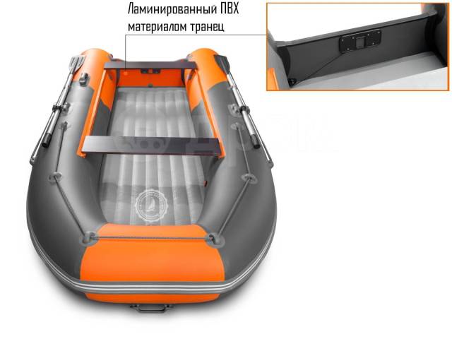 Лодка Roger 330 НДНД, легкая и мореходная, гарантия 5 лет, пр-во Россия ...