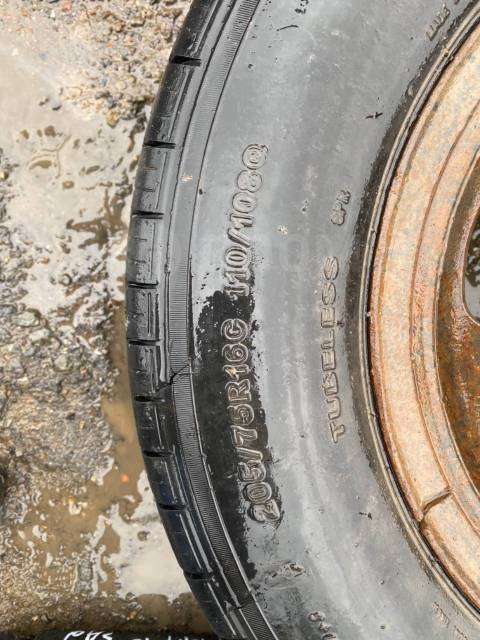 Колеса комплект Nissan Atlas Condor MGH40, 16", 1 шт, 185 мм, 75 % ...