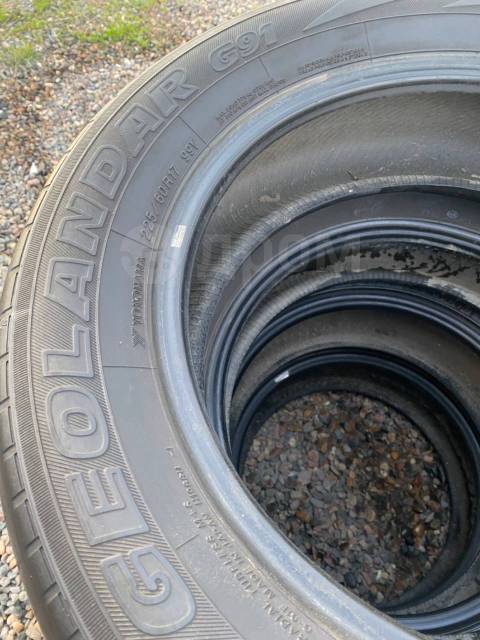 Yokohama Geolandar G91, 225/60 R17, 17", 1 шт, 225 мм, 60 %, радиальный, летние, 30 %, обычная ...