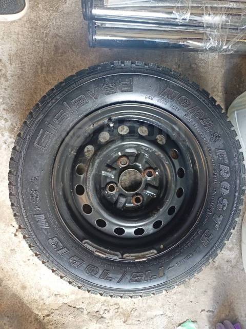 Диск R13, Honda, 13", 1 шт, 4x100, штампованный, 1 шт, б/у, в наличии ...