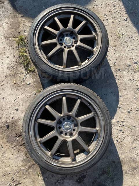 Диски 5Zigen R17 5x114 8jj et45, 17", 1 шт, 5x114.3, литой, 2 шт, б/у ...
