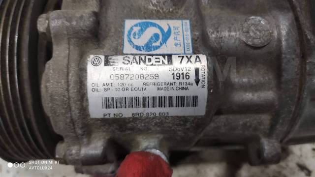 Купить Компрессор кондиционера Volkswagen Polo 2014 6RD820803 612 CFN ...
