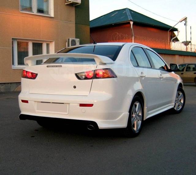 Купить Спойлер 2.0L на багажник Mitsubishi Lancer X (Митсубиси Лансер ...